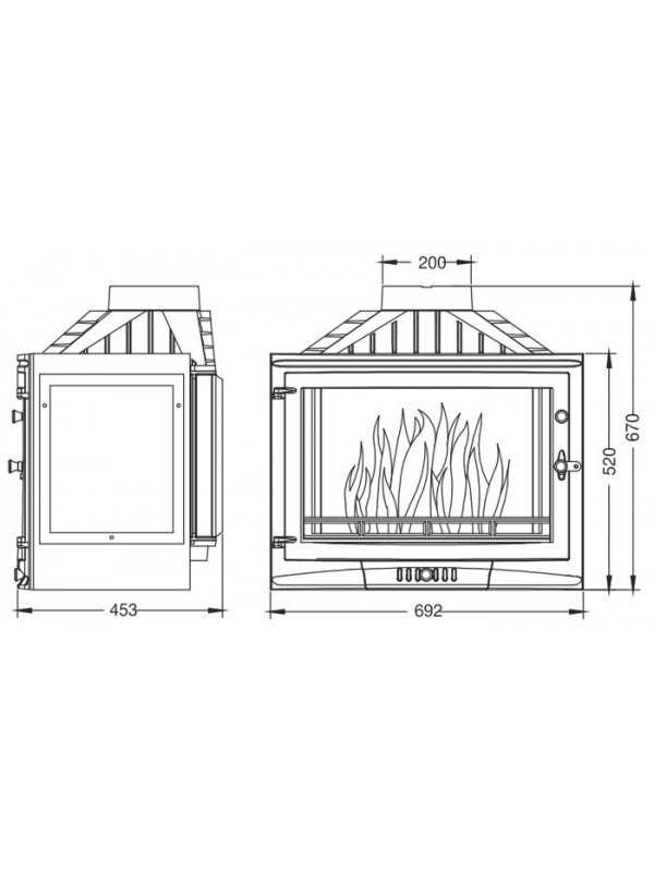ΤΖΑΚΙ UNIFLAM 700 SELENIC ΑΠΟ ΧΥΤΟΣΙΔΗΡΟ 607-732-DP |Forall.gr