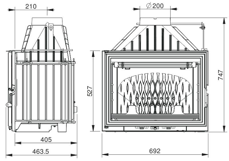 ΤΖΑΚΙ UNIFLAM 700 LUX ECO 907-695-DP |Forall.gr