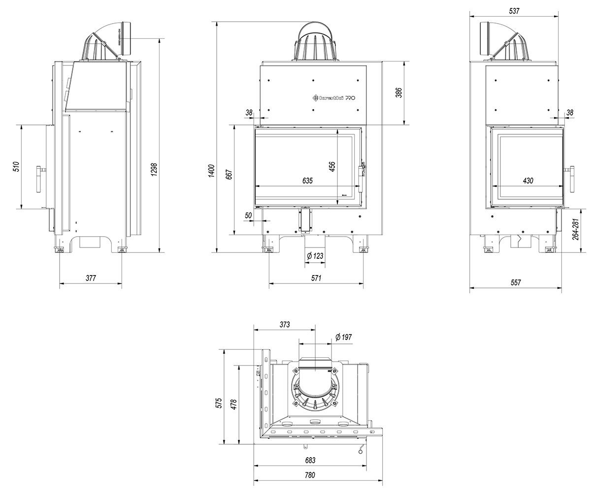 ΕΝΕΡΓΕΙΑΚΟ ΤΖΑΚΙ ΜΕ ΓΩΝΙΑΚΗ ΠΟΡΤΑ KRATKI MBZ/P/BS - MBZ/L/BS 13KW ...